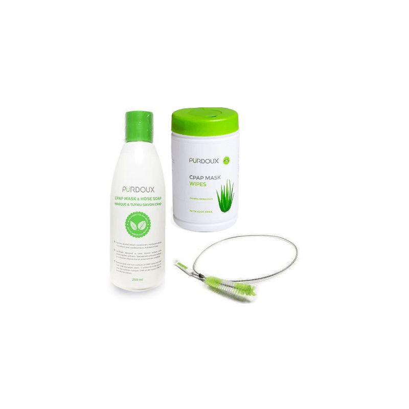 Pack Entretien de votre équipement PPC - Aloe vera - Hygiène Apnée du ...